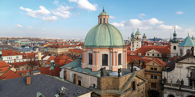 The Most Beautiful Panoramic View of Prague is from Old Town Bridge ...